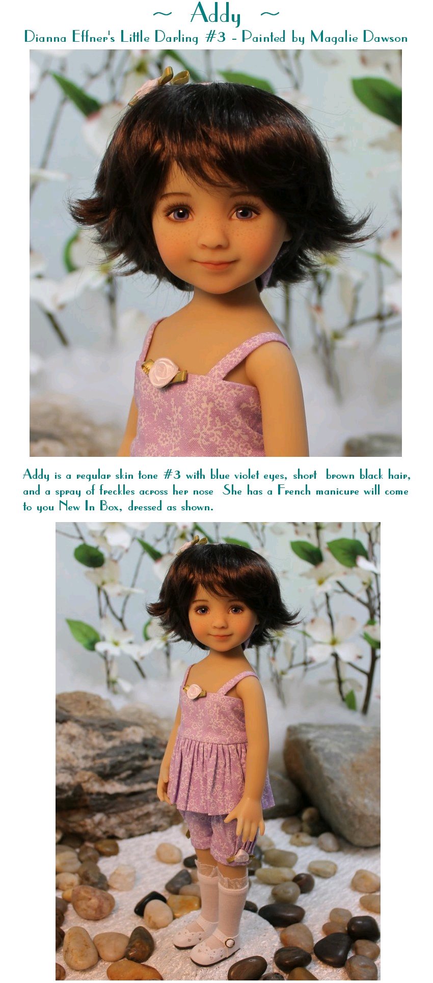 Dianna Effner's Little Darling Painted by Magalie Dawson